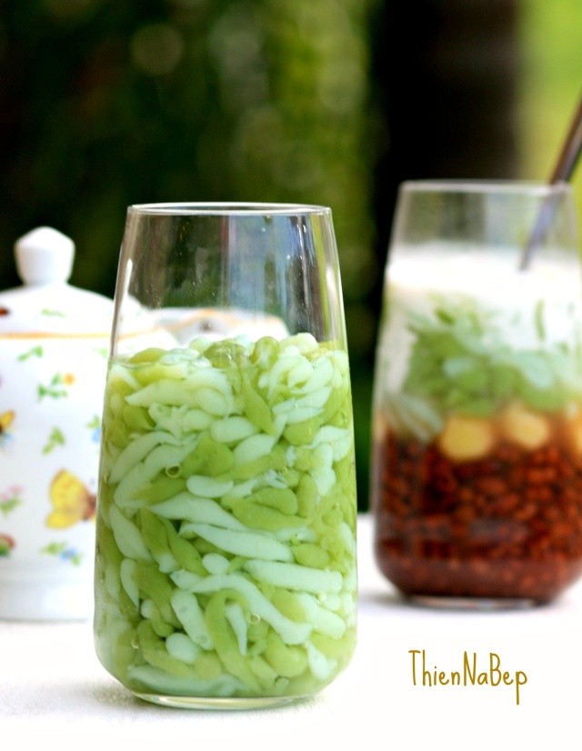 Chè đậu xanh, đậu đỏ , bánh lọt sầu riêng | 2liv3