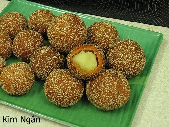 Bánh rán gấc | 2liv3